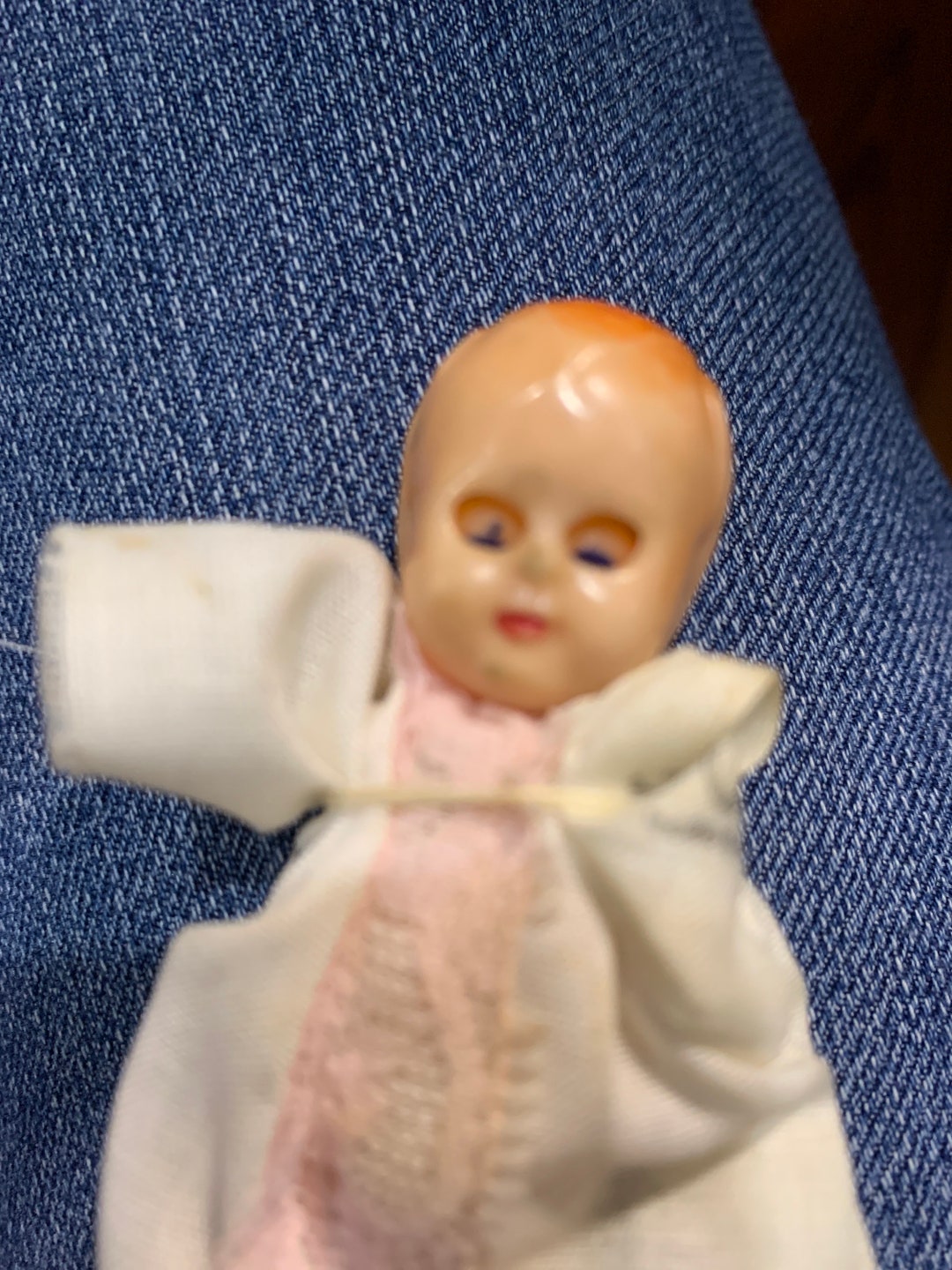 50s Mini Doll Head and Torso Made in Hong Kong Numbered Moveable Eyes ...