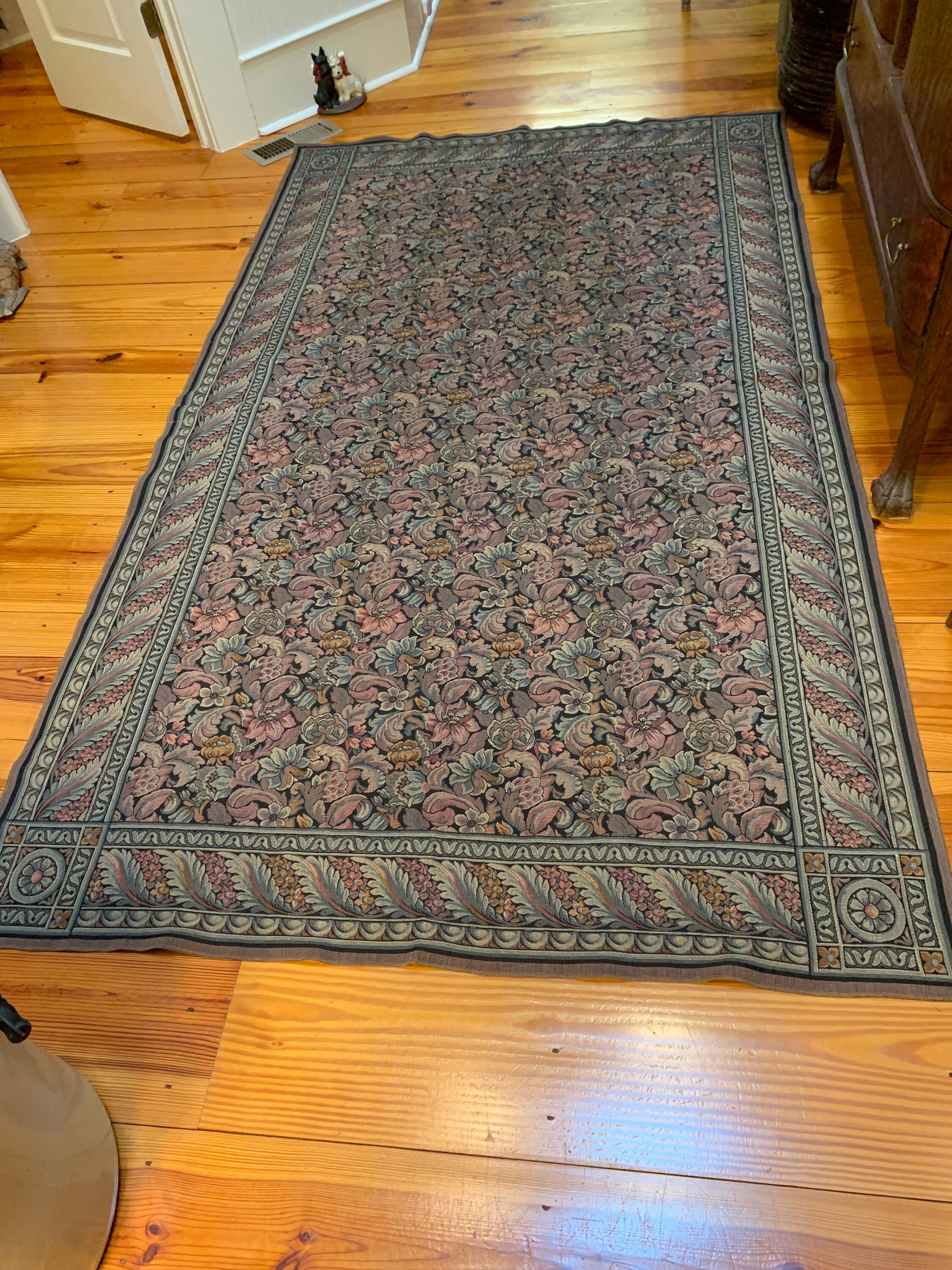 Rare TAPESTRY RUG WALL Hanging 56x98 Reversible - Etsy Canada