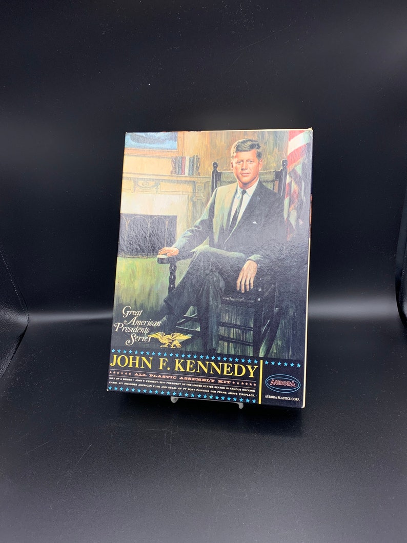 Model Kit 1965 John F. Kennedy Presidents Series Aurora | Etsy