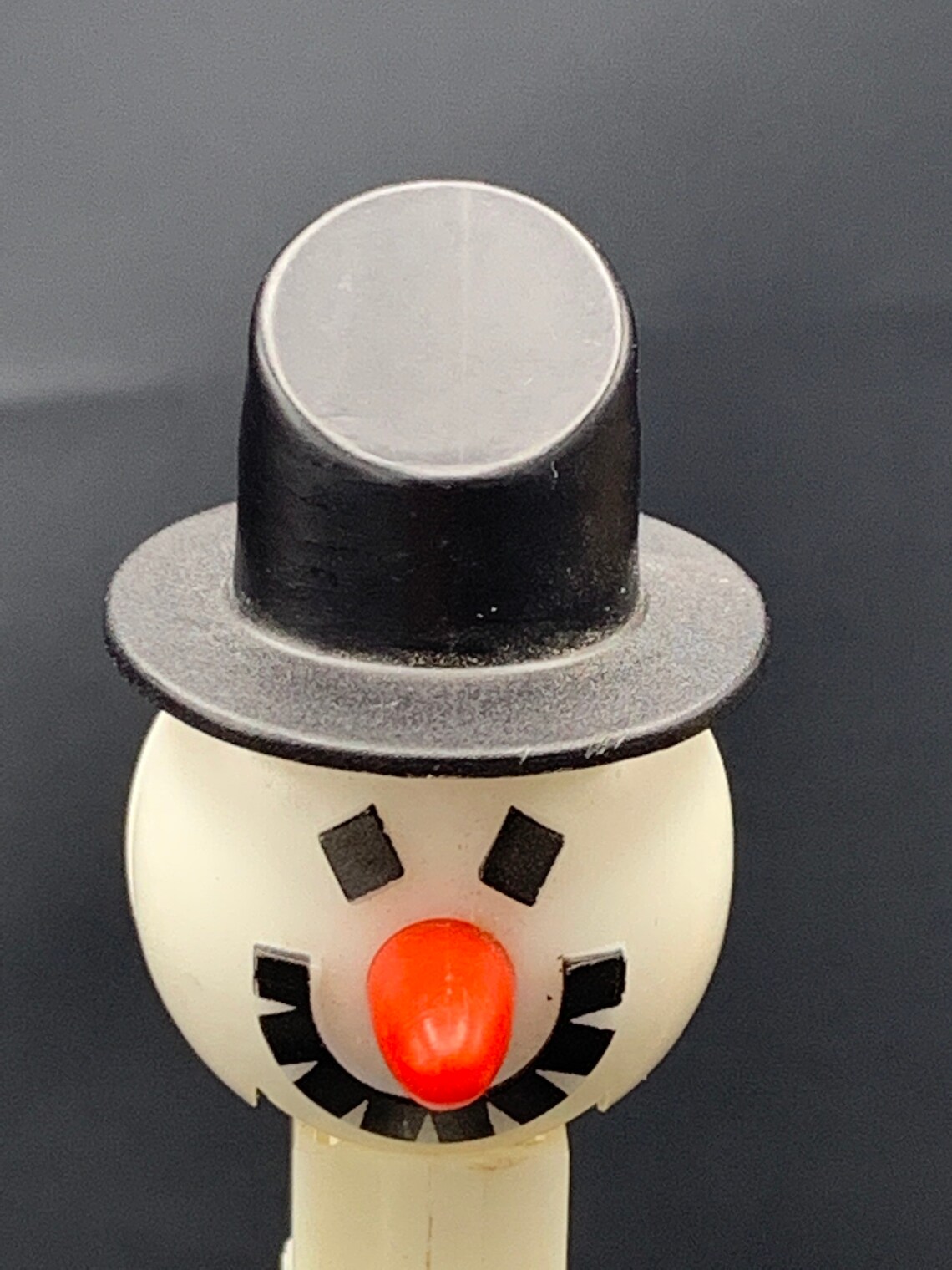 Rare Old PEZ SNOWMAN DISPENSER Stocking Stuffer Collectible Frosty ...