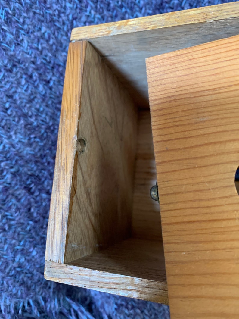 Rare ARTS & CRAFTS TISSUES Box Cover Wooden Box / Ballot Box - Etsy