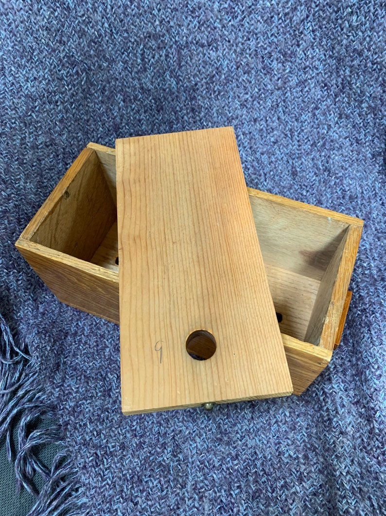Rare ARTS & CRAFTS TISSUES Box Cover Wooden Box / Ballot Box - Etsy