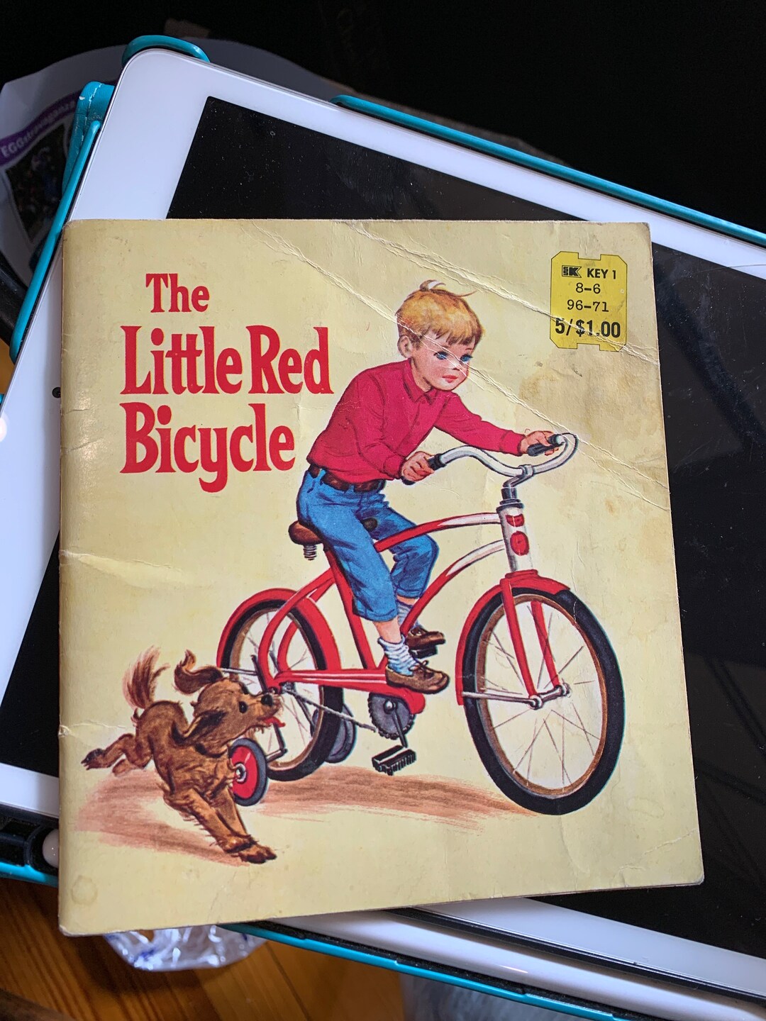 Rare 1953 the Little Red Bicycle Whitman Paperback Book 1st Ed ...