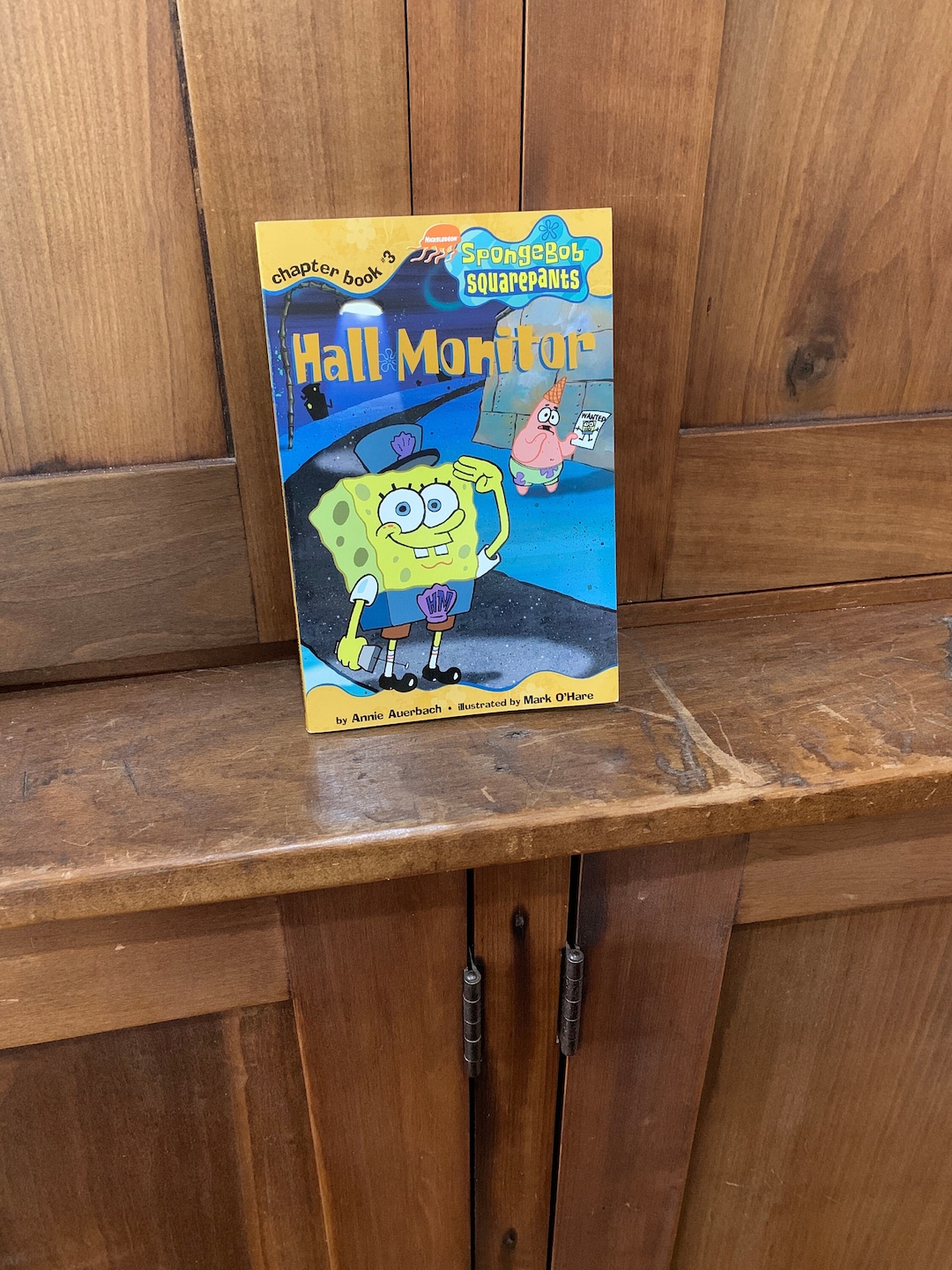 Spongebob Squarepants Hall Monitor Nickelodeon Chapter Book 3 Children ...