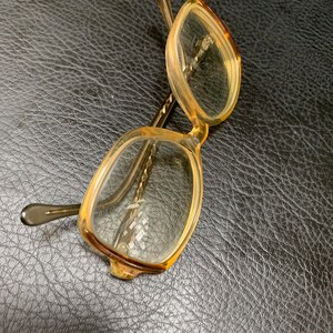 RARE 70s Pathway Butterscotch marked Eye Glass Decor Frames Vintage ...