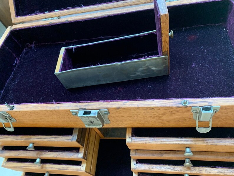 Vintage GERSTNER 11 Drawer MACHINIST TOOL 052 Case Quarter | Etsy