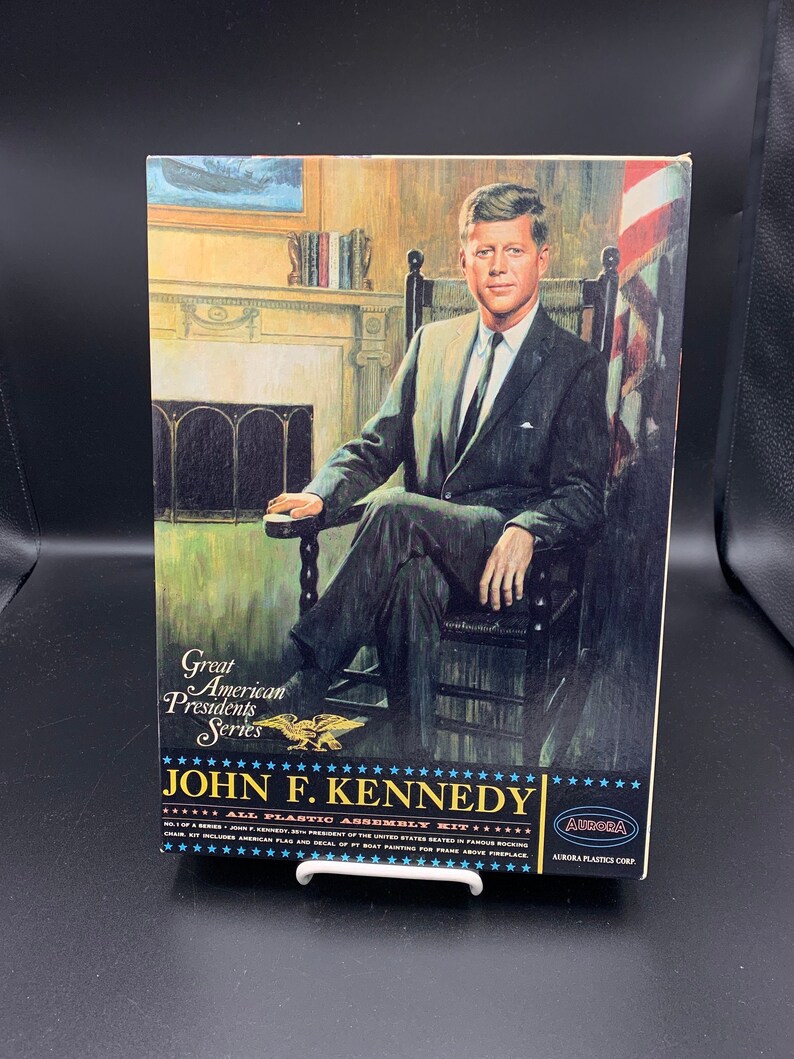 Model Kit 1965 John F. Kennedy Presidents Series Aurora | Etsy