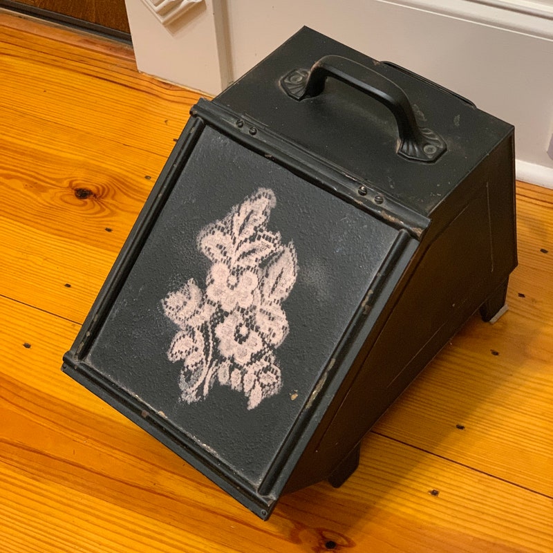 Antique Coal Box - Etsy
