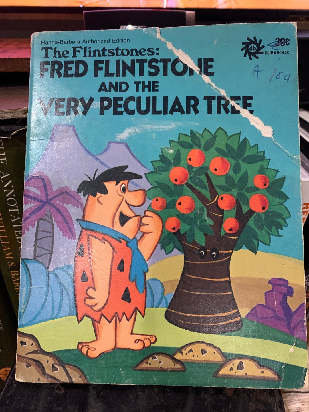 Rare 1974 Book the Flintstones: Fred Flintstone and the Very Peculiar ...
