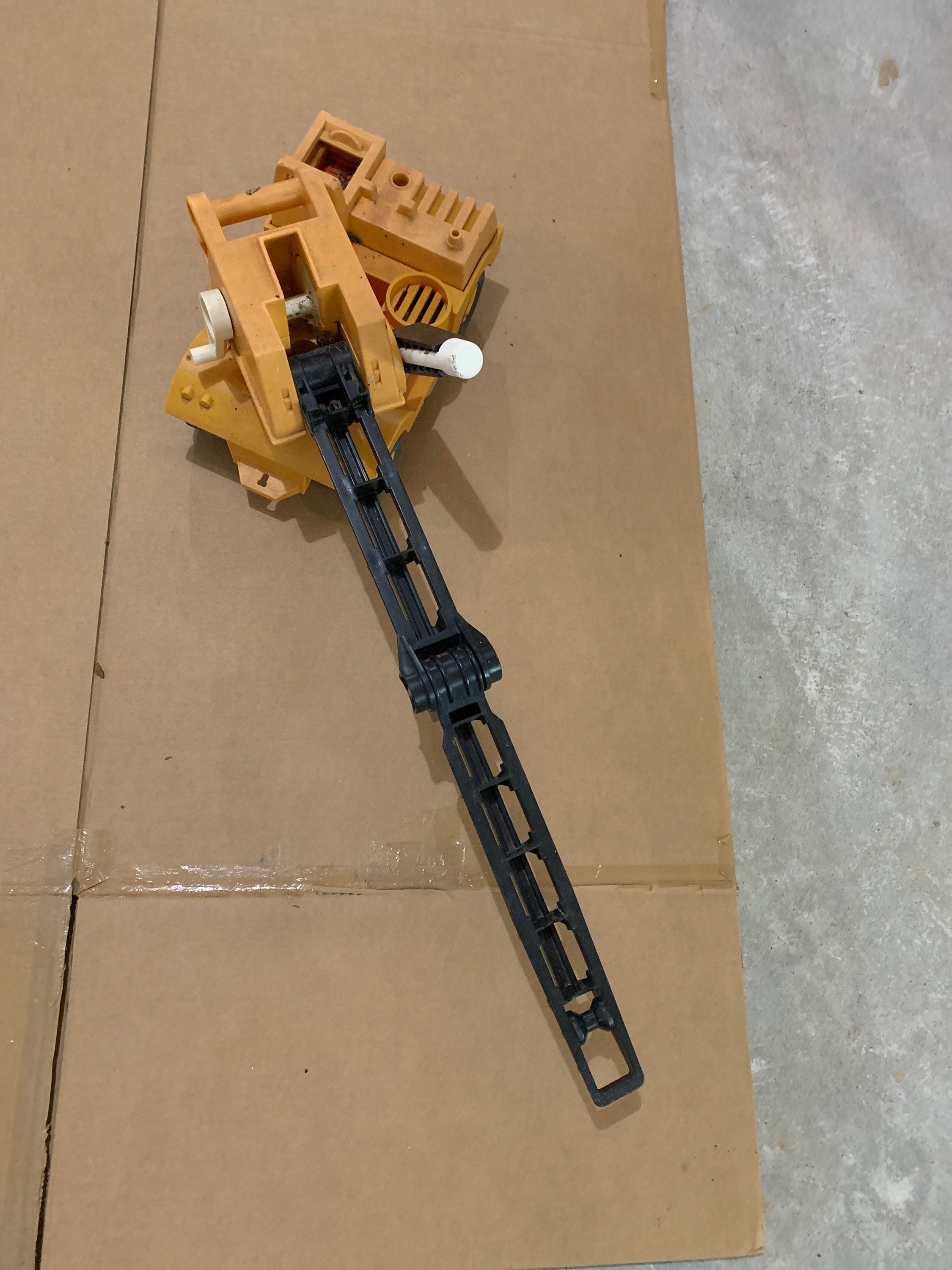 Rare 70s Fisher Price Toy Crane Boom Dump #314 Husky Helpers Made in ...