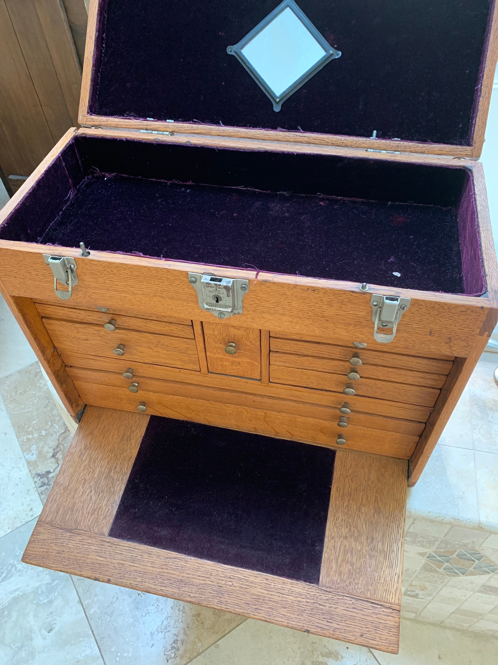 Vintage GERSTNER 11 Drawer MACHINIST TOOL 052 Case Quarter | Etsy