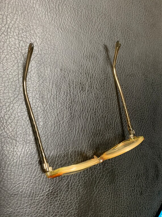 RARE 70s Pathway Butterscotch (marked) Eye Glass Deco… - Gem