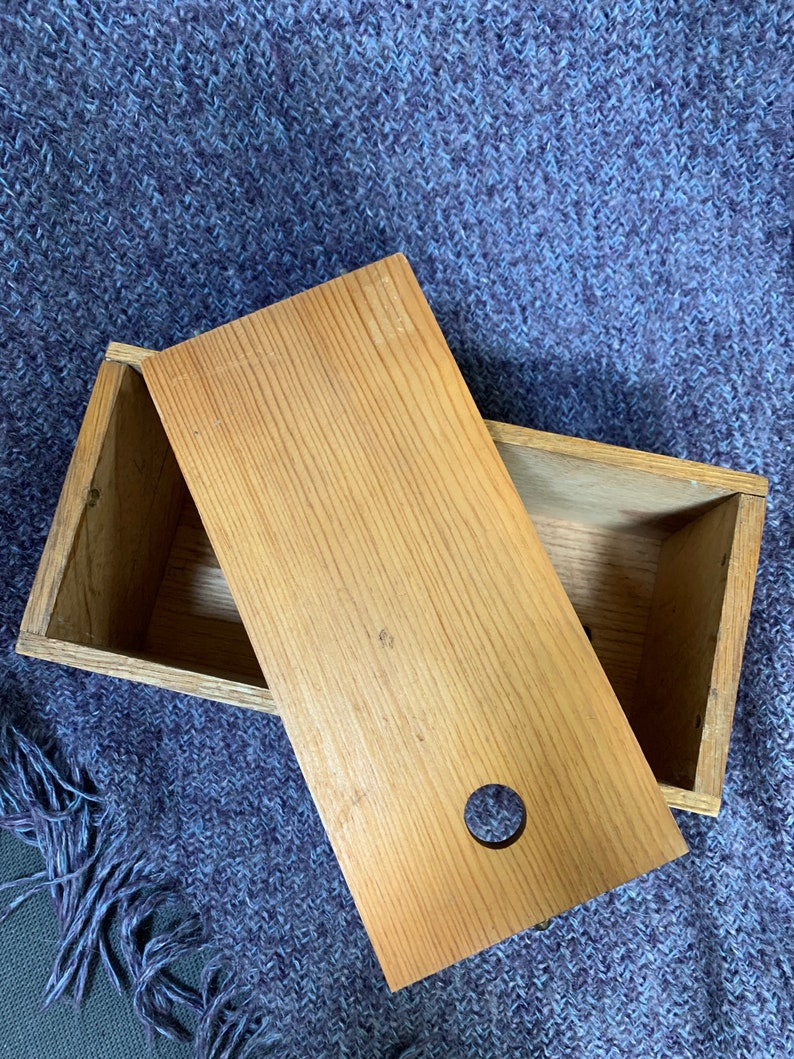 Rare ARTS & CRAFTS TISSUES Box Cover Wooden Box / Ballot Box - Etsy