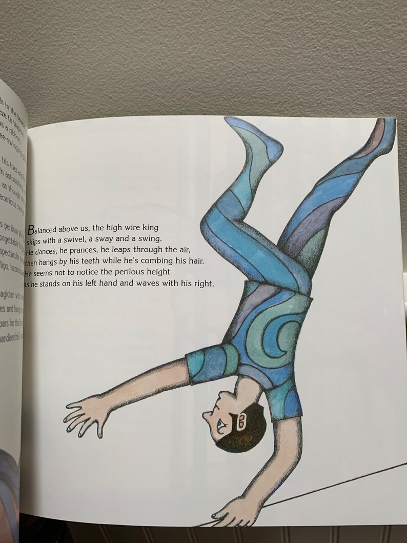 1974 CIRCUS Book Poetry by Jack Prelutsky Pictures by Arnold - Etsy