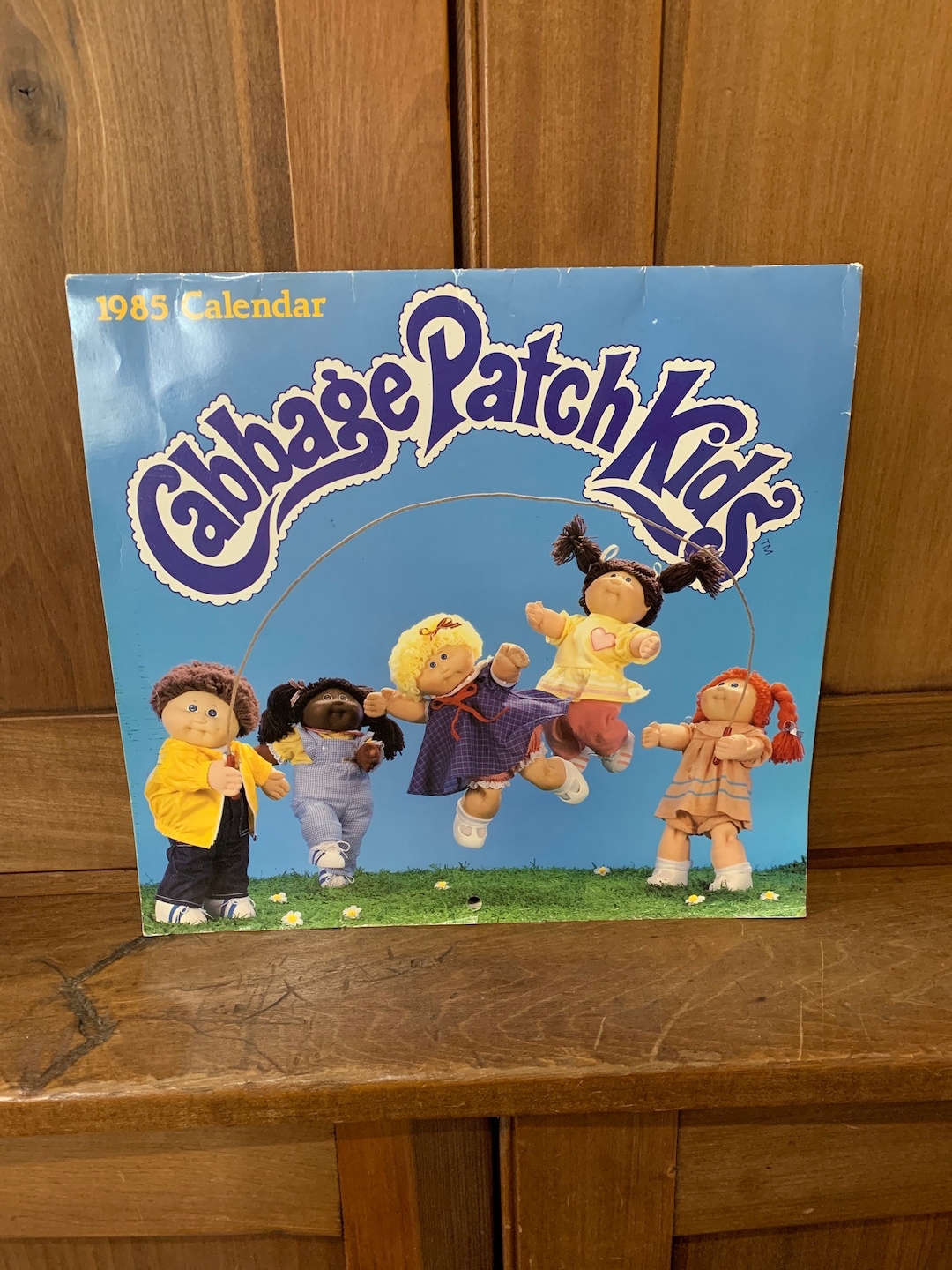 RARE 1984 Cabbage Patch Calendar Kids Original 1985 Memorabilia ...