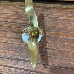 1991 BRASS BIRD in FLIGHT on Marble Base Sculpture Statue Lightly ...