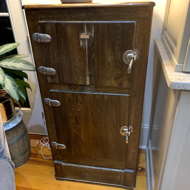 Antique Ice Box - Etsy