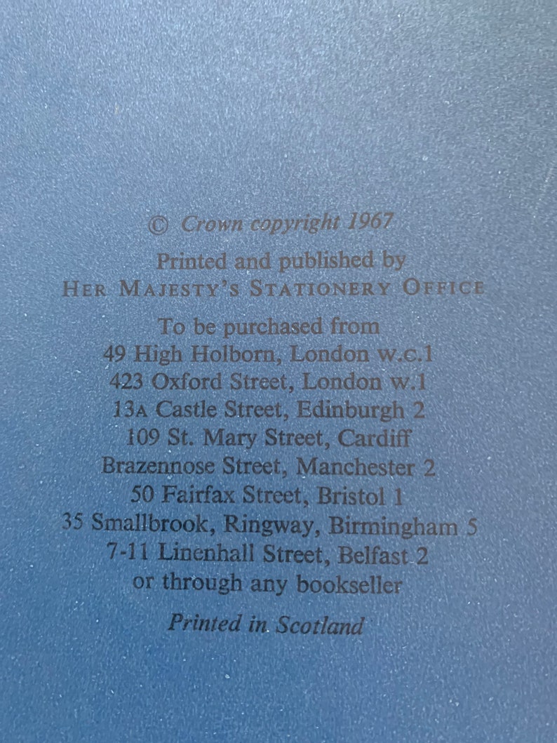 RARE 1967 the Tower of London Official Guide-book Ministry of Public ...