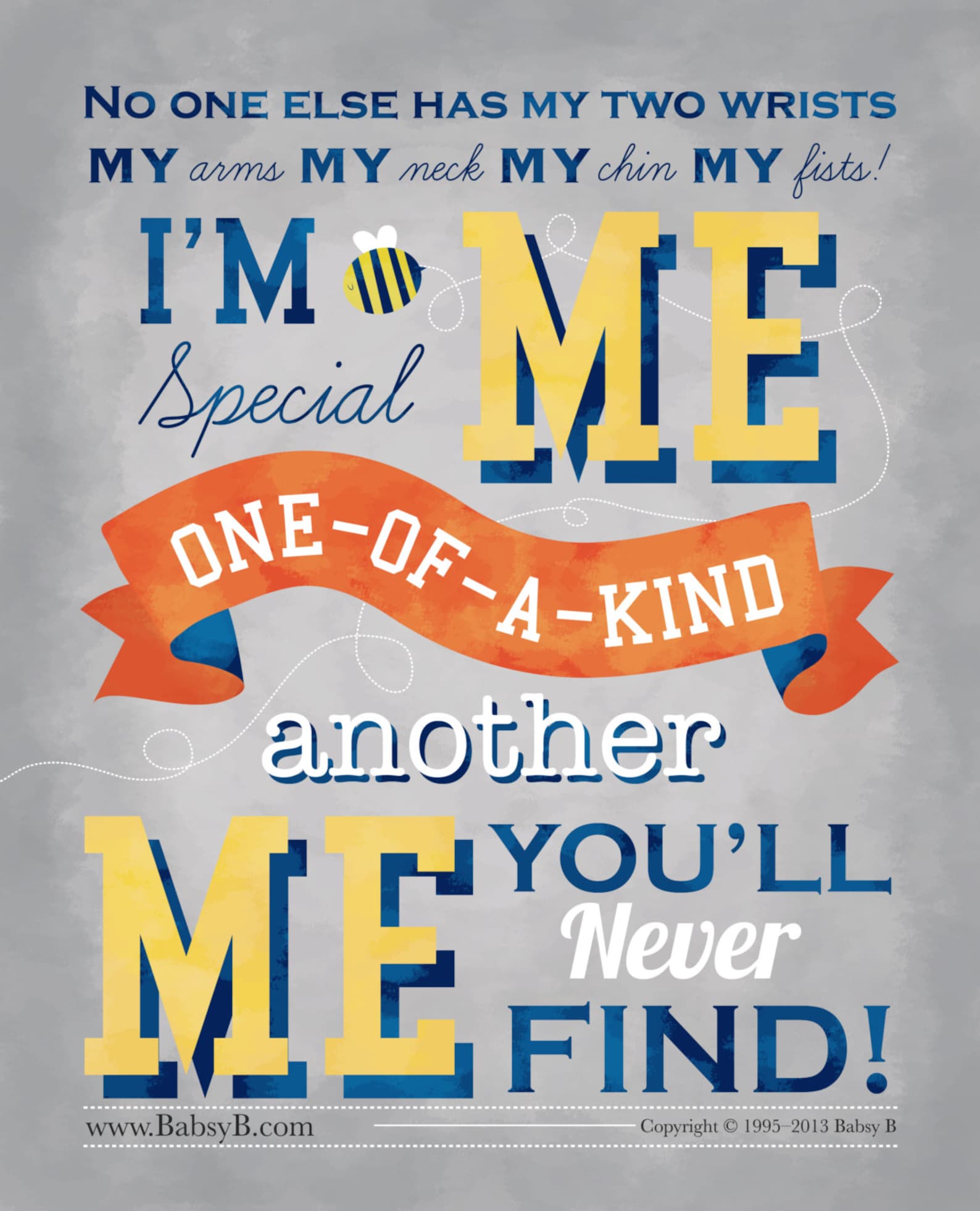 Self-esteem Special Me Poem Poster Autographed - Etsy