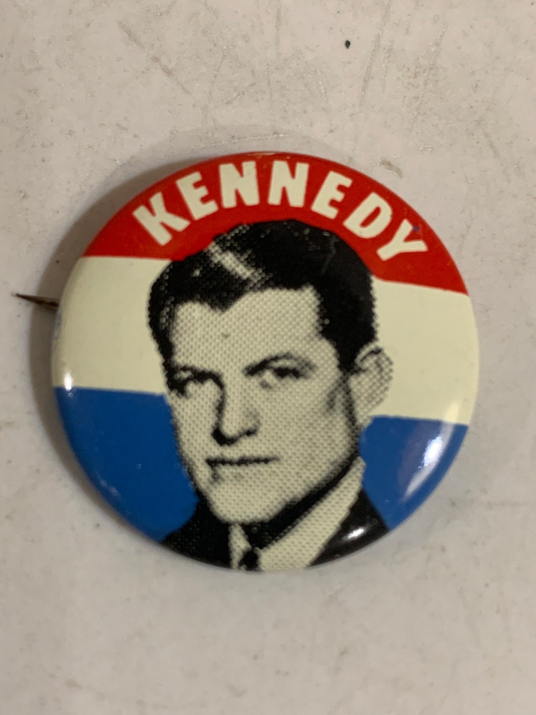 Rare KENNEDY CAMPAIGN BUTTONS Union Bug Sixty (60) Same Button Ted ...