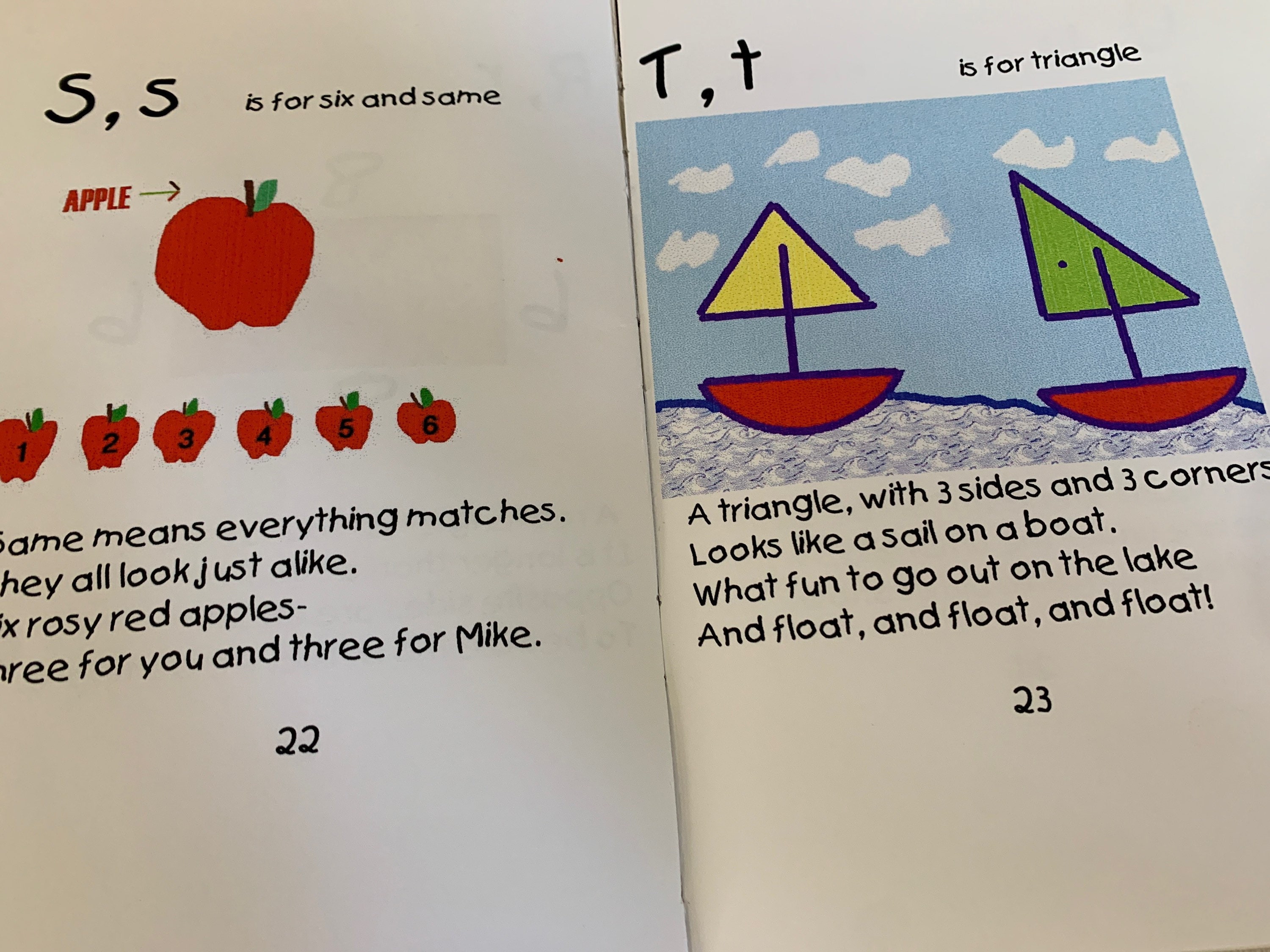 Rhymed Math Book for Kindergarten by Peggy Harris' 5th Graders "angles ...