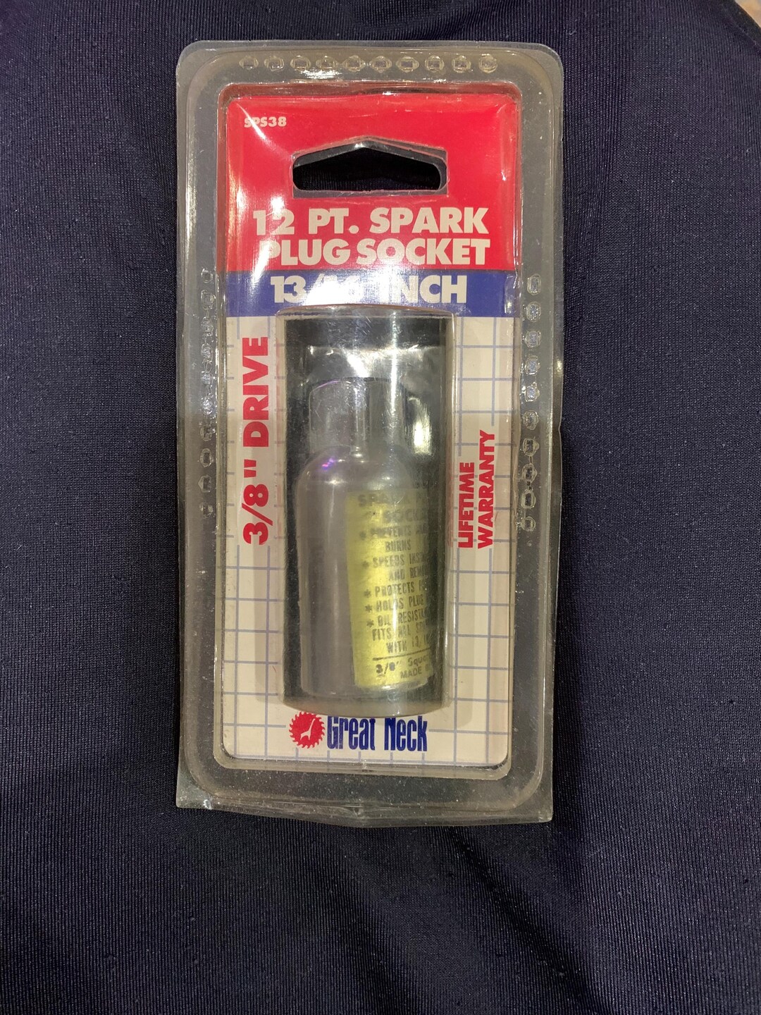 Spark Plug Socket 13/16” Vintage 12 Pt. Unused in Unopened Package Made ...