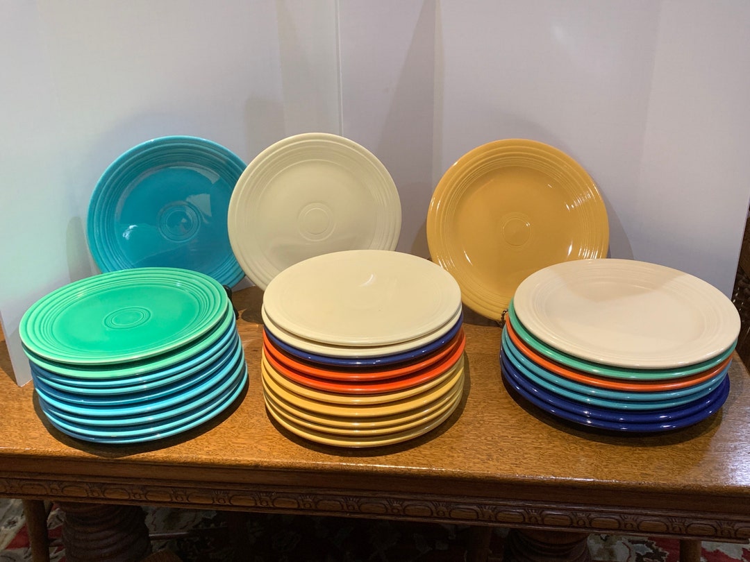 Fiesta Plate 9 3/8" or 10 3/8" PLATE Platter Choose ONE OLDER Authentic ...