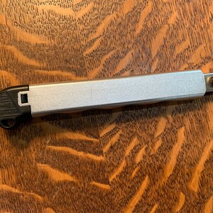 RARE Sheffield Box Cutter W Finger Grips Screw Locks Blade Thumb Slider ...