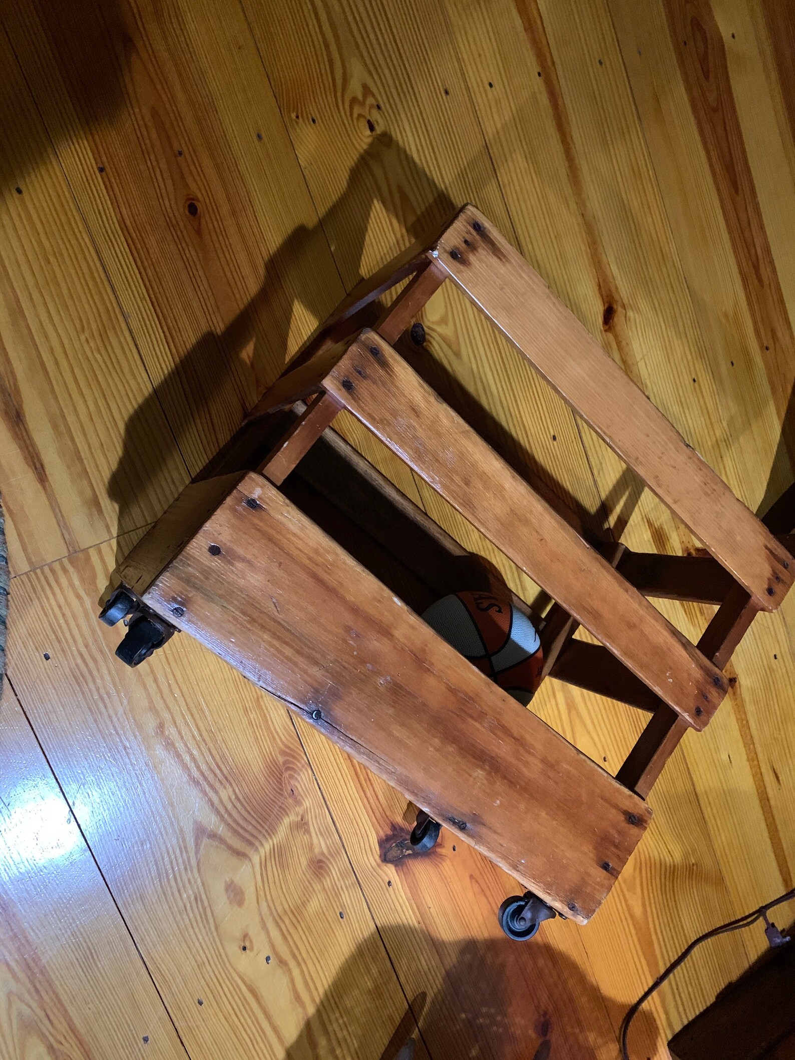 Rare WOOD BOX WHEELS Handcrafted 21 5/8 Long X 13 5/8d X 20 - Etsy