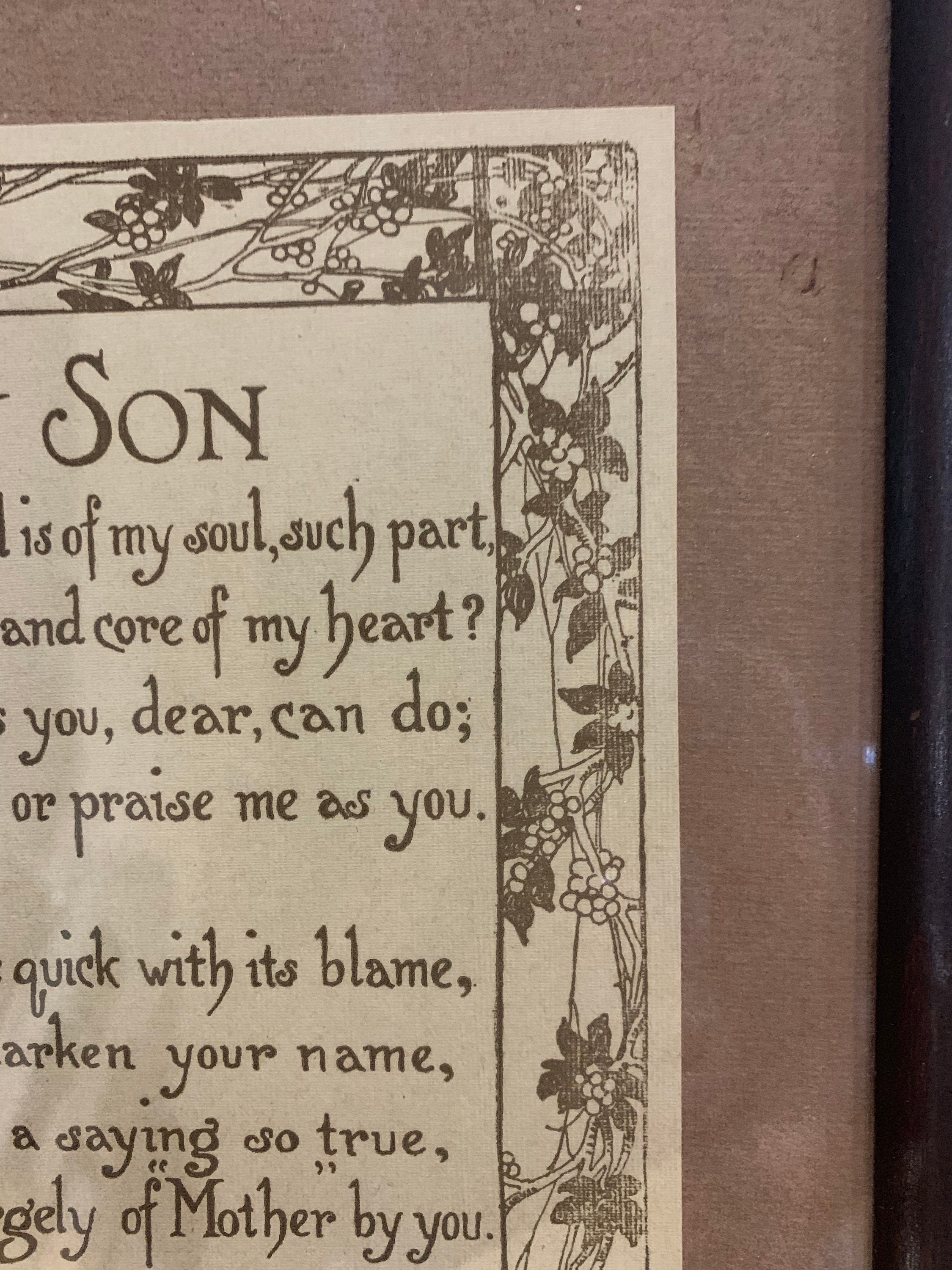 Proud Of My Son Poem