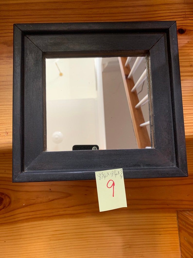 Rare 70s MIRROR WOODEN FRAMED Choose One Gift Ready to - Etsy