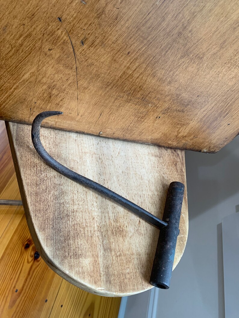 Primitive HAY BALE HOOK 8 1/2handcrafted Authentic Antique - Etsy