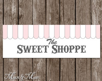 Sweet Shoppe Sign | Etsy
