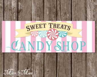 Sweet Shoppe Sign | Etsy