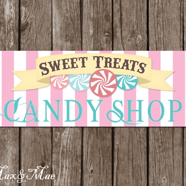 Candy Shop Birthday - Etsy