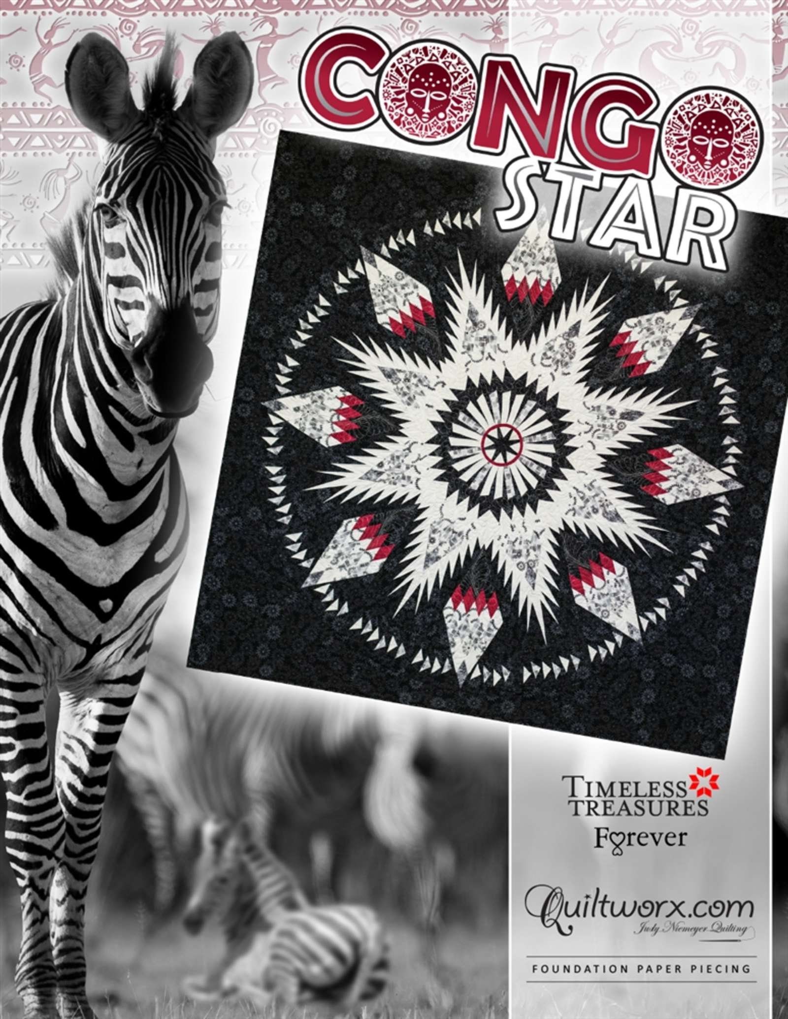 Quilt Kit or Pattern for Congo Star by Quiltworx cover | Etsy