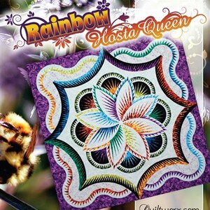 Rainbow Hosta Quilt Kit 100x100 or Pattern by Quiltworx please See Note ...