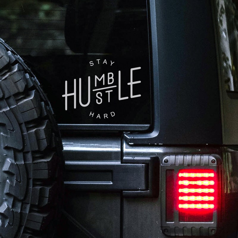 Stay Humble Decal - Etsy
