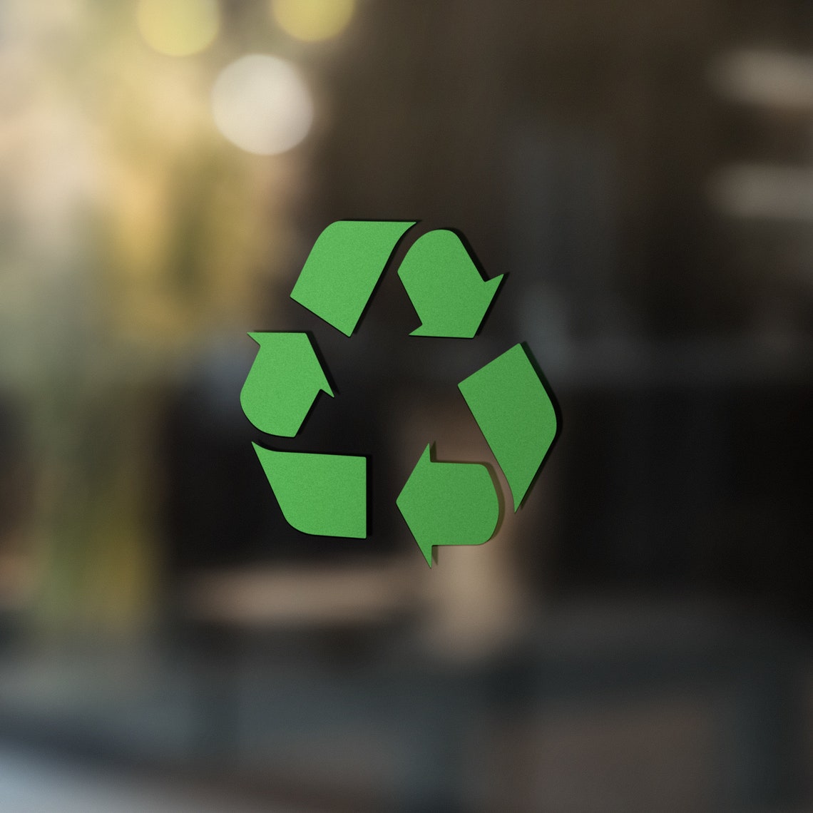 SVG Recycle Logo Recycle Bin Sticker Cricut Silhouette Digital Download ...