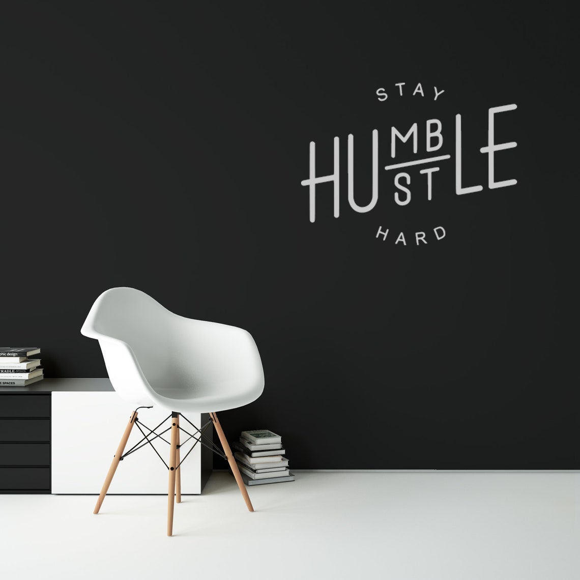 Custom Decals - Stay Humble Hustle Hard - Vinyl Stickers - Custom ...