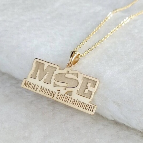 Custom Gold Pendant - Etsy