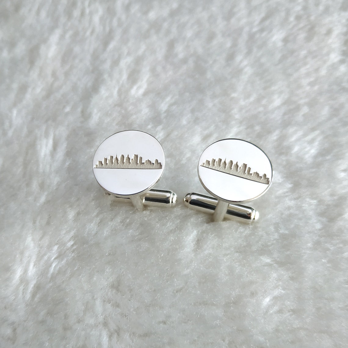 St Paul Minnesota Skyline Cufflinks,custom City Skyline Cufflinks ...