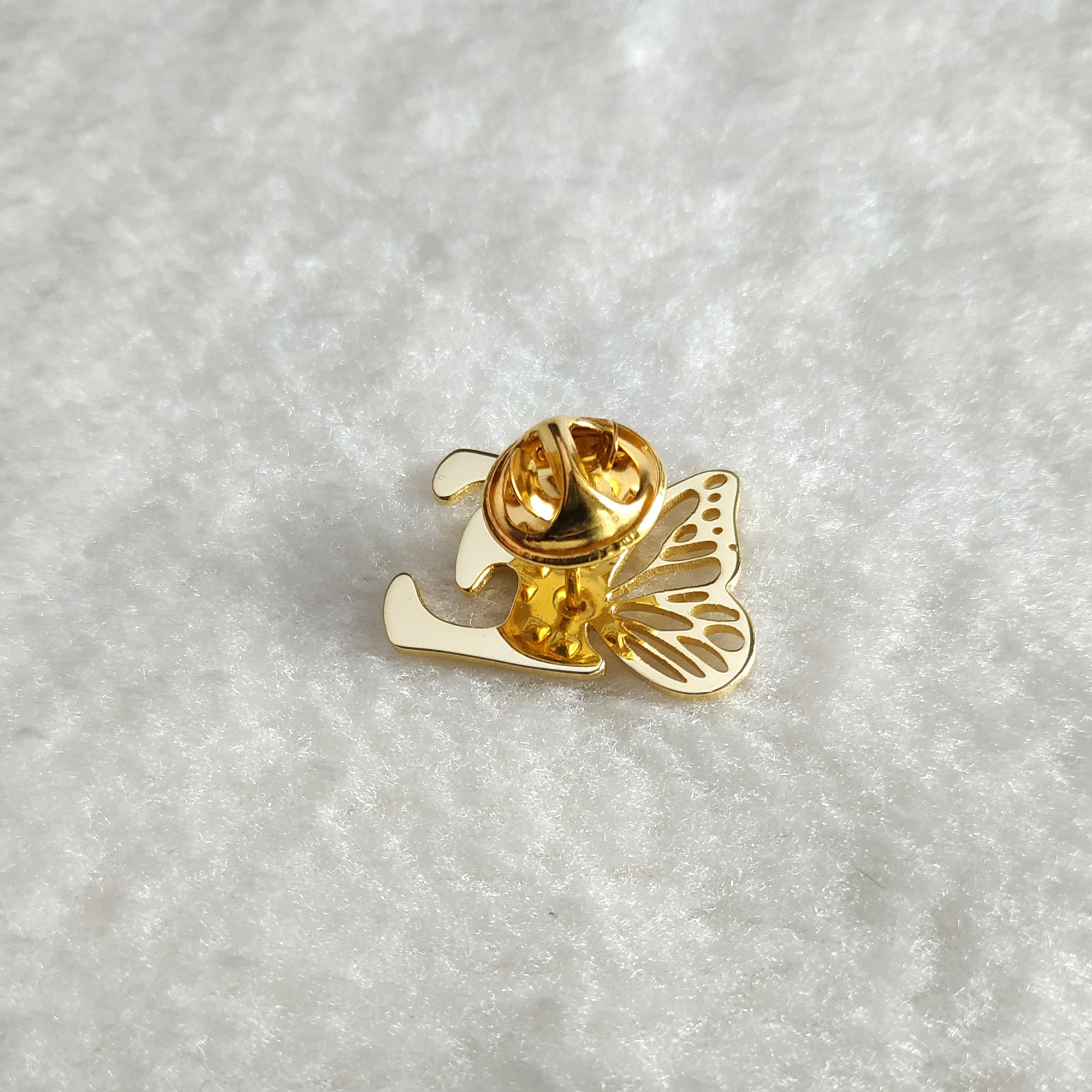 Butterfly Lapel Pins,personalized Butterfly Letter Lapel Pin,custom ...