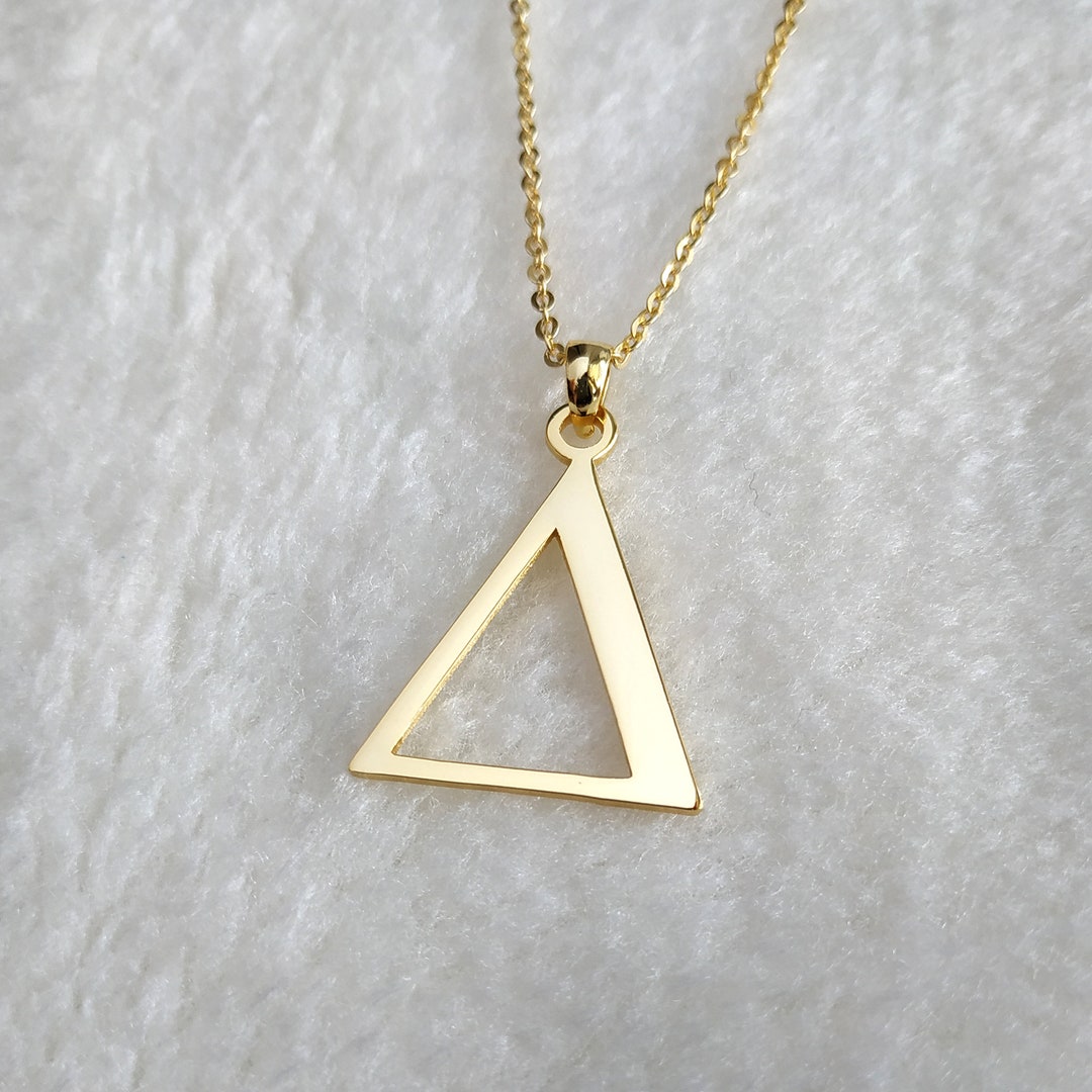 Delta Necklace Greek,psi Necklace,lambda Necklace,one Greek Letter ...