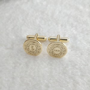 Custom Symbol Cufflinks,wedding Logo Cufflinks,personalized Wedding ...