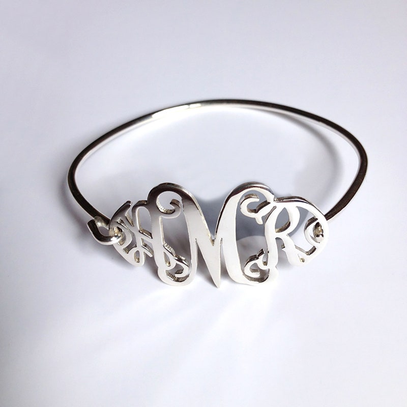 Silver Handle Bracelet - Etsy