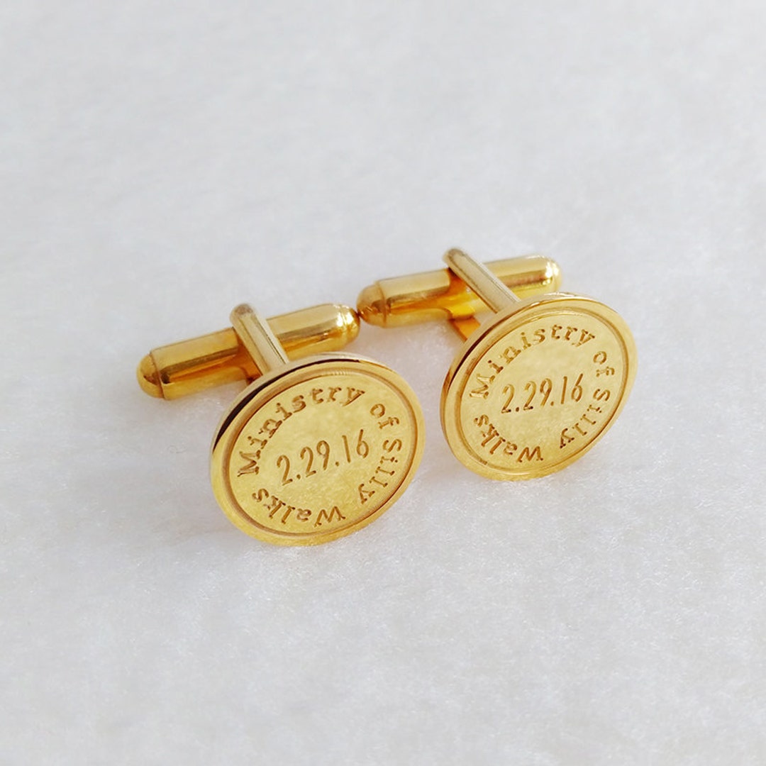 Wedding Date Cufflinks,groom Wedding Cufflinks,anniversary Date ...