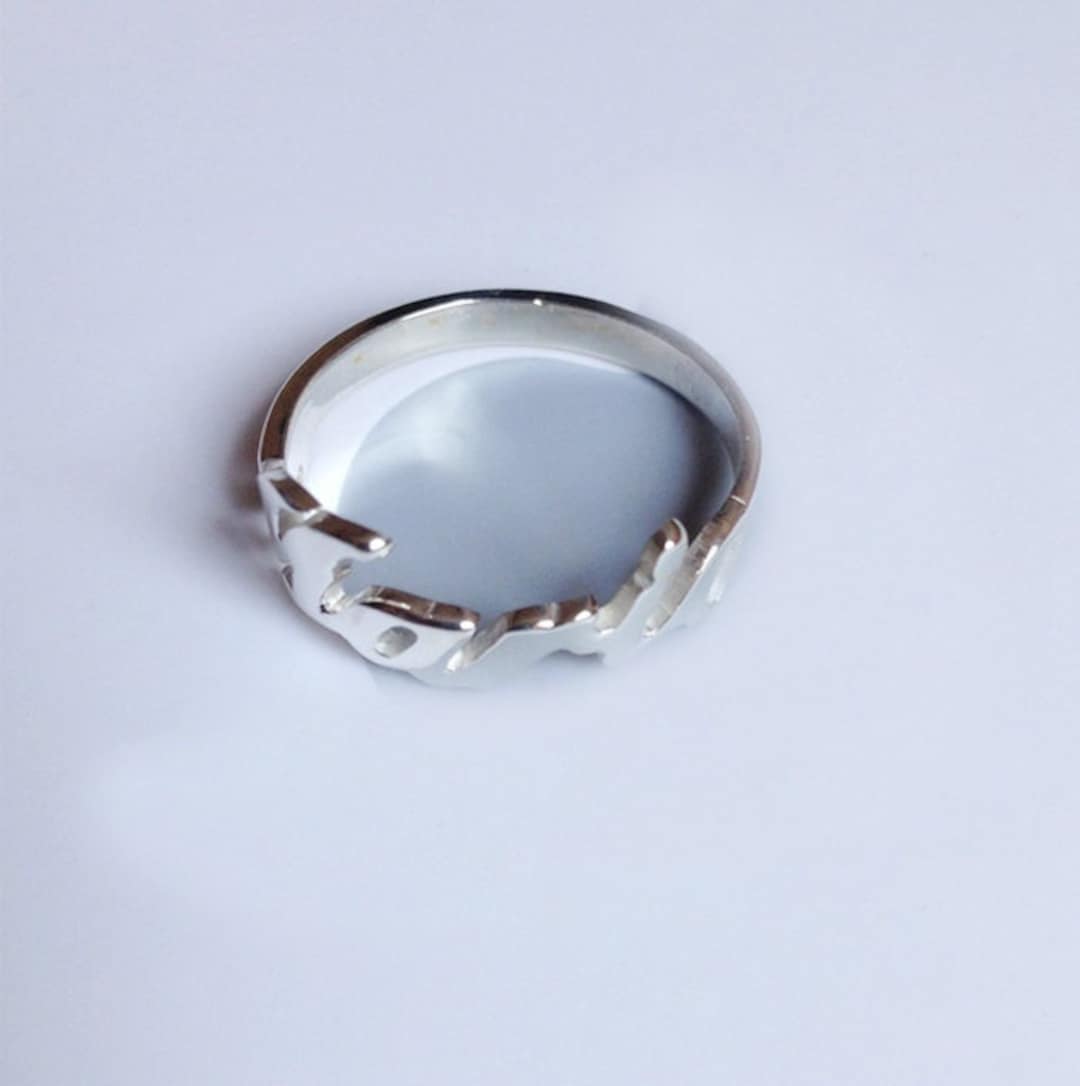925 Sterling Silver Name Ring,personalized Name Ring,custom Any Name ...