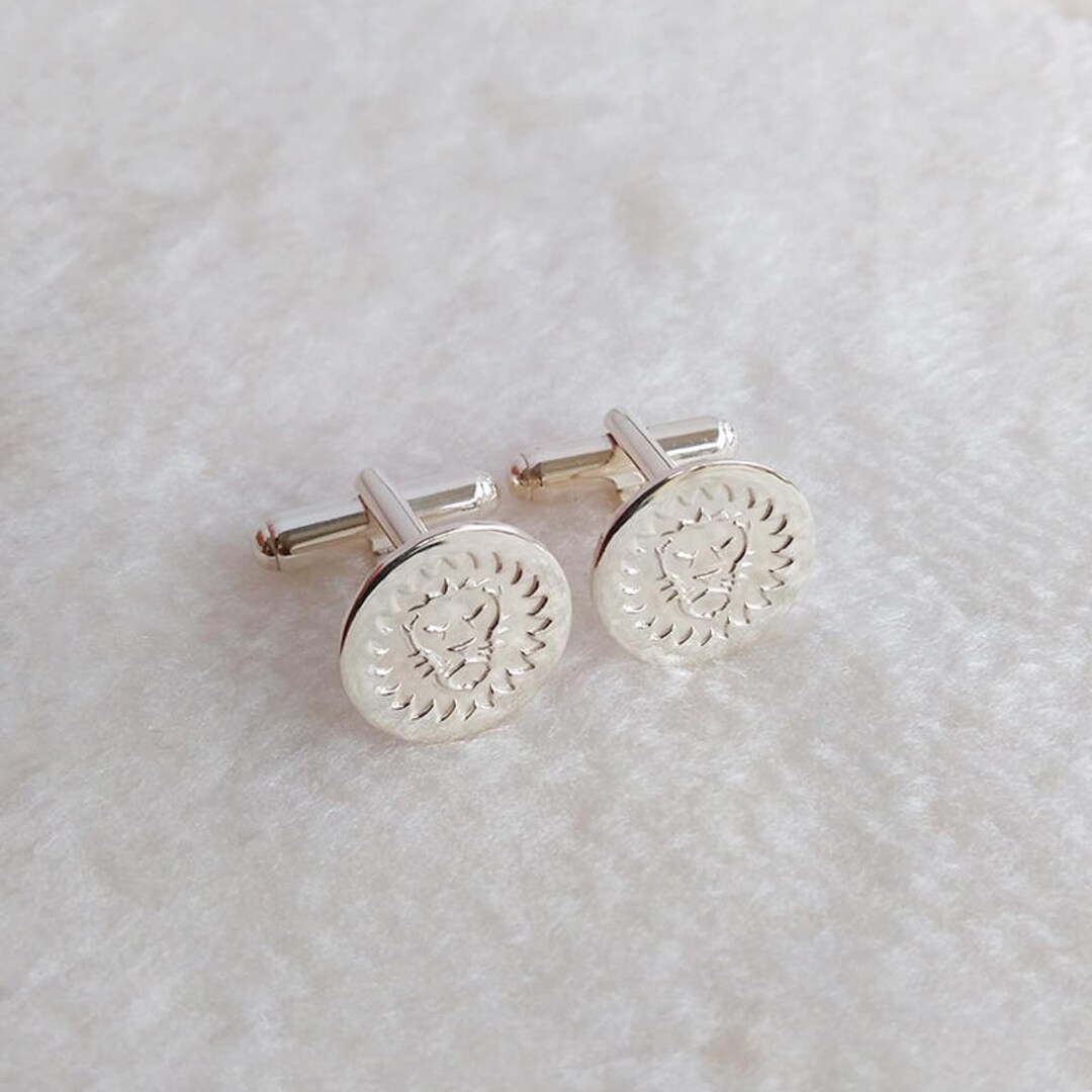 Custom Symbol Cufflinks,personalized Wedding Cufflinks,lion Cufflinks,groom Wedding Cufflinks ...