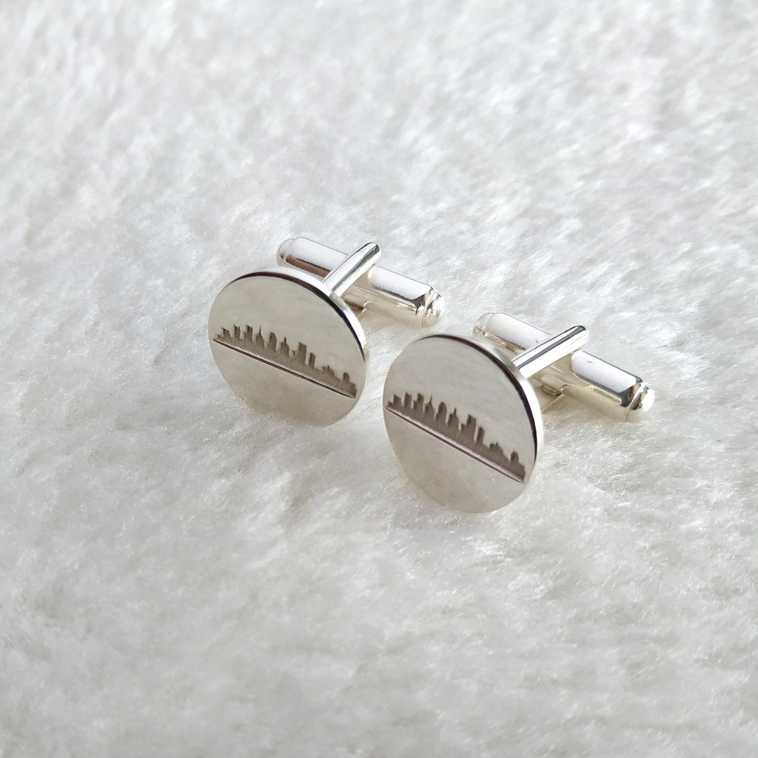 St Paul Minnesota Skyline Cufflinks,custom City Skyline Cufflinks ...